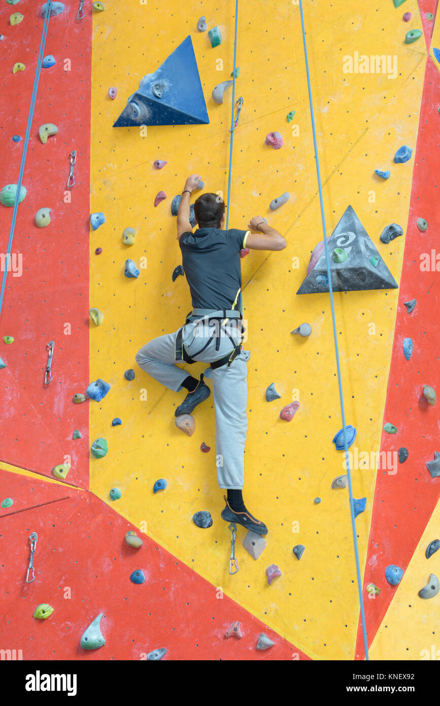climbing to the top Stock Photo - Alamy