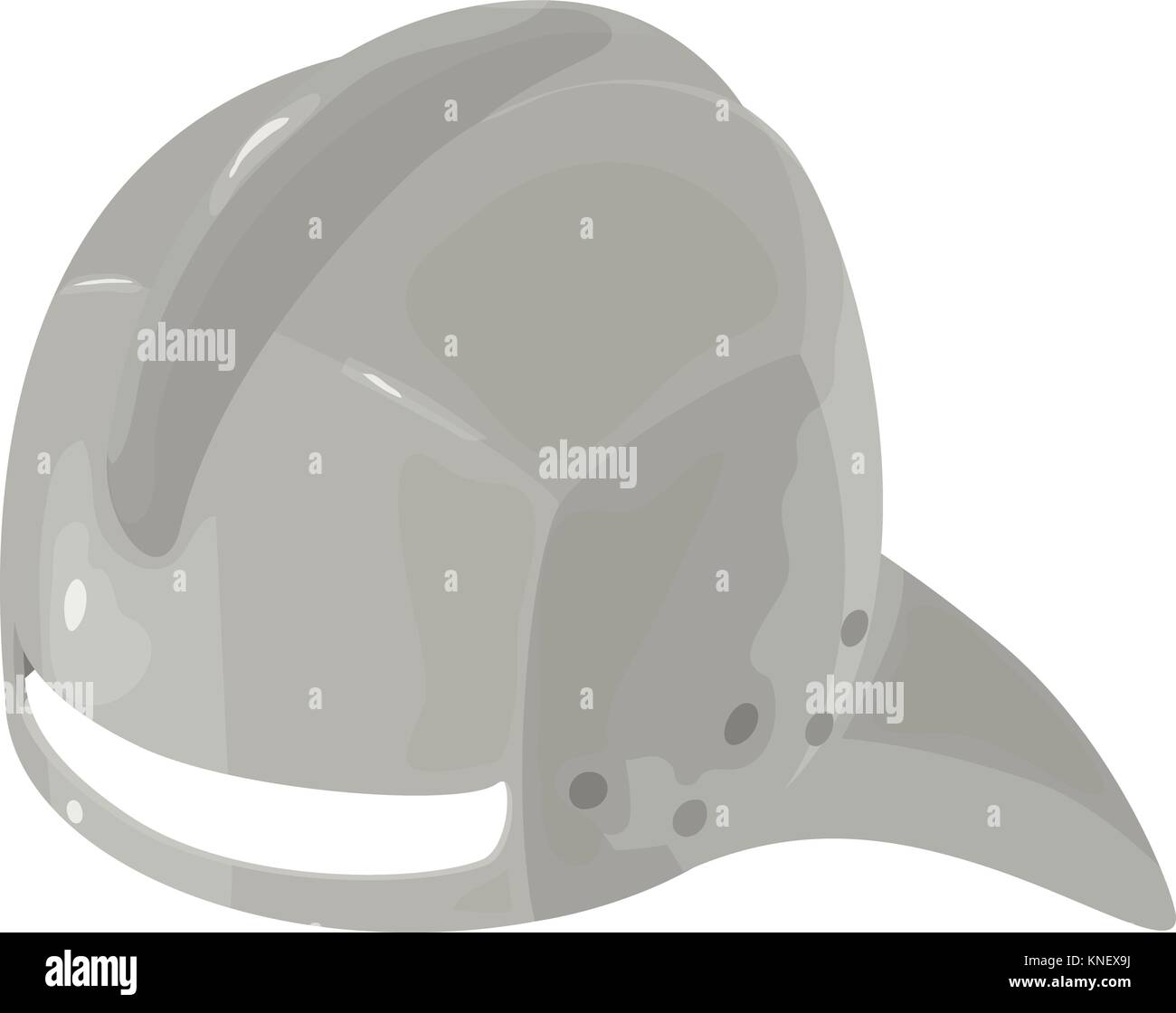 Helmet knight iron icon, isometric 3d style Stock Vector Image & Art ...