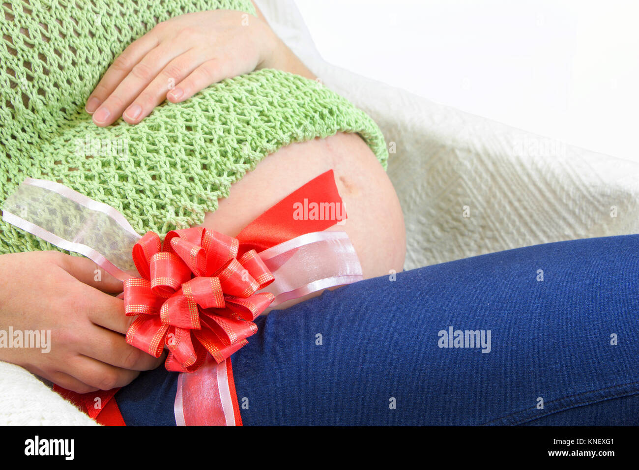 Pregnant womans big cute hi-res stock photography and images - Alamy