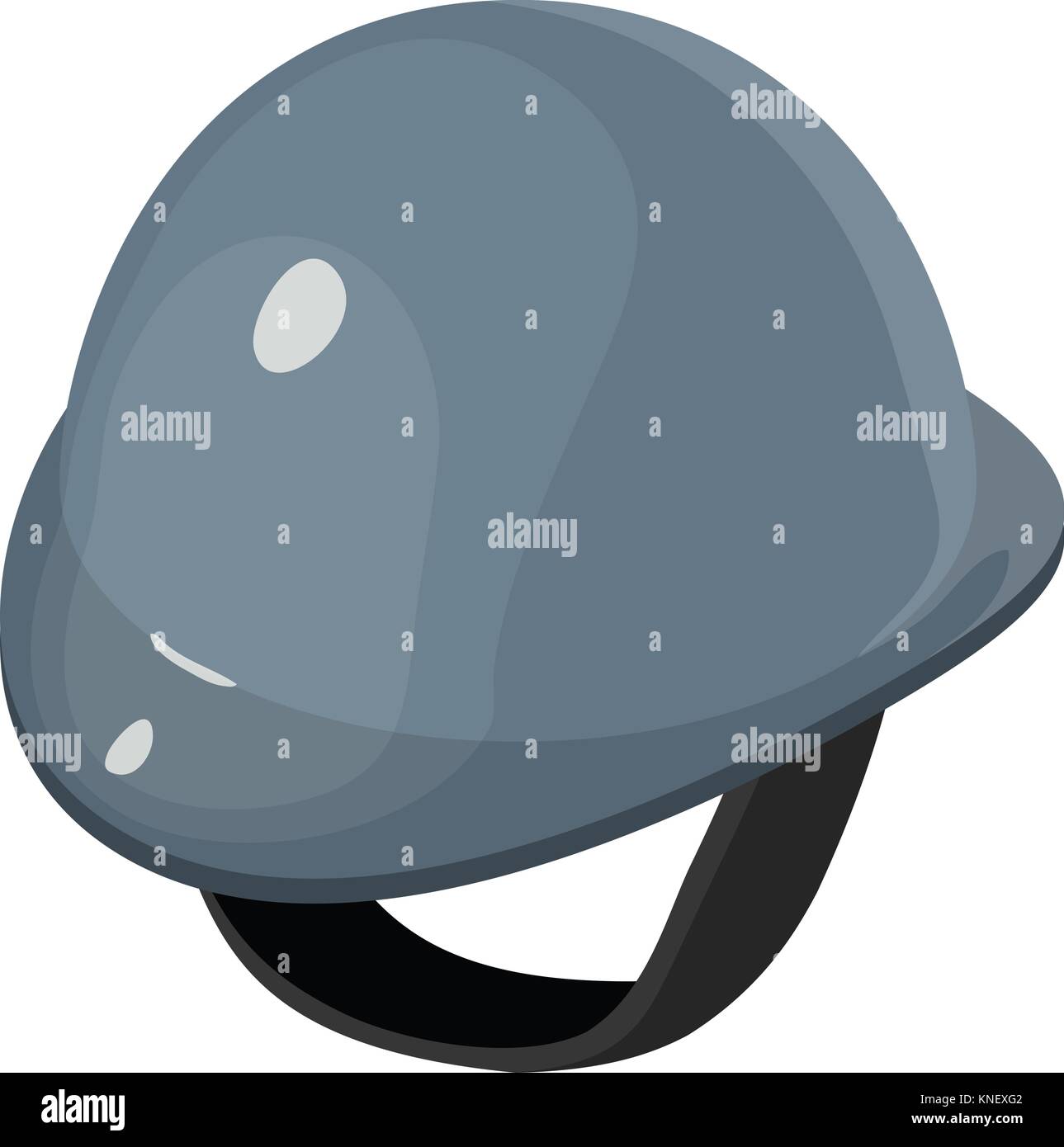 Helmet equestrian gray icon, isometric 3d style Stock Vector Image ...