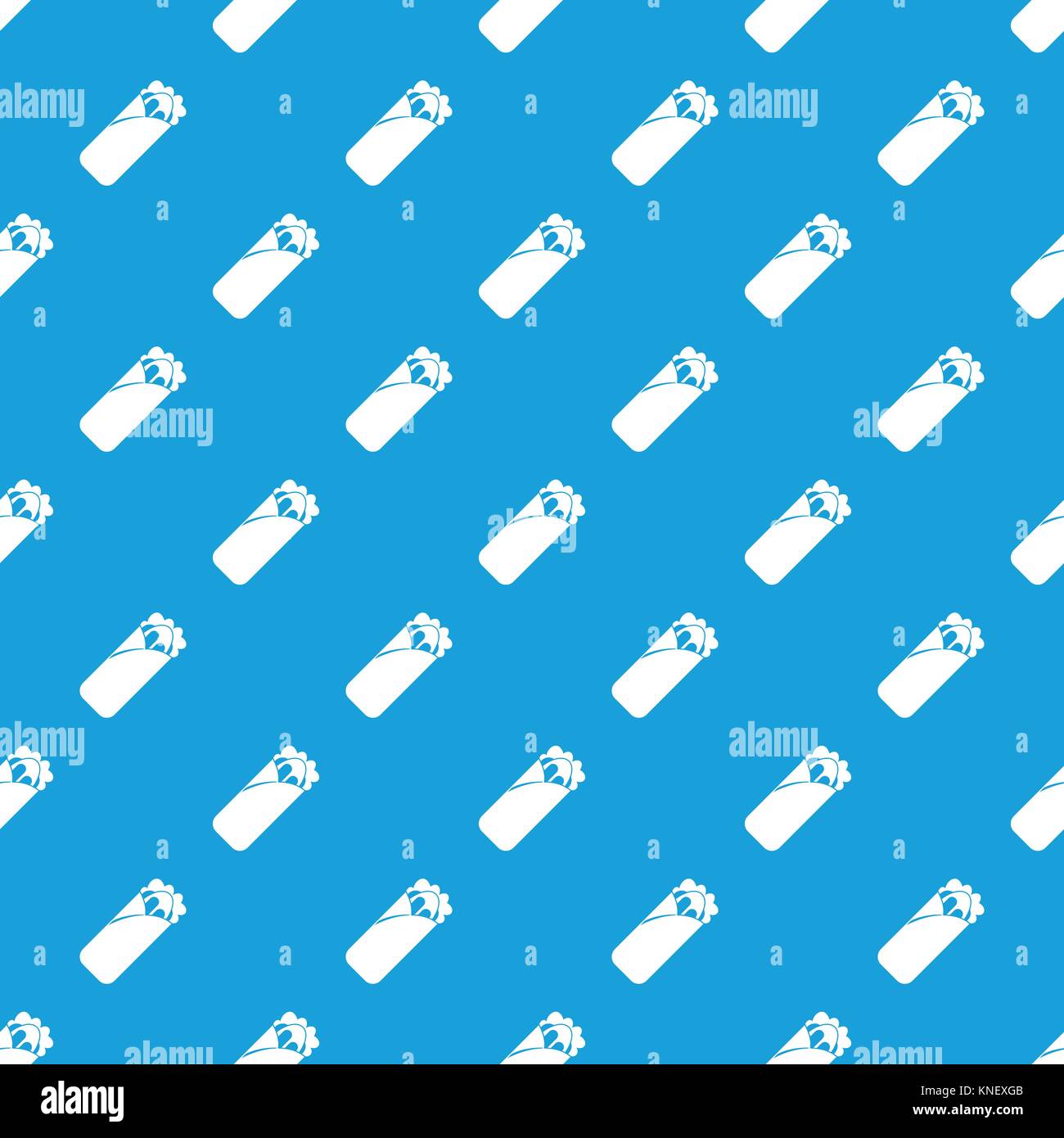 Shawarma sandwich pattern seamless blue Stock Vector Image & Art - Alamy