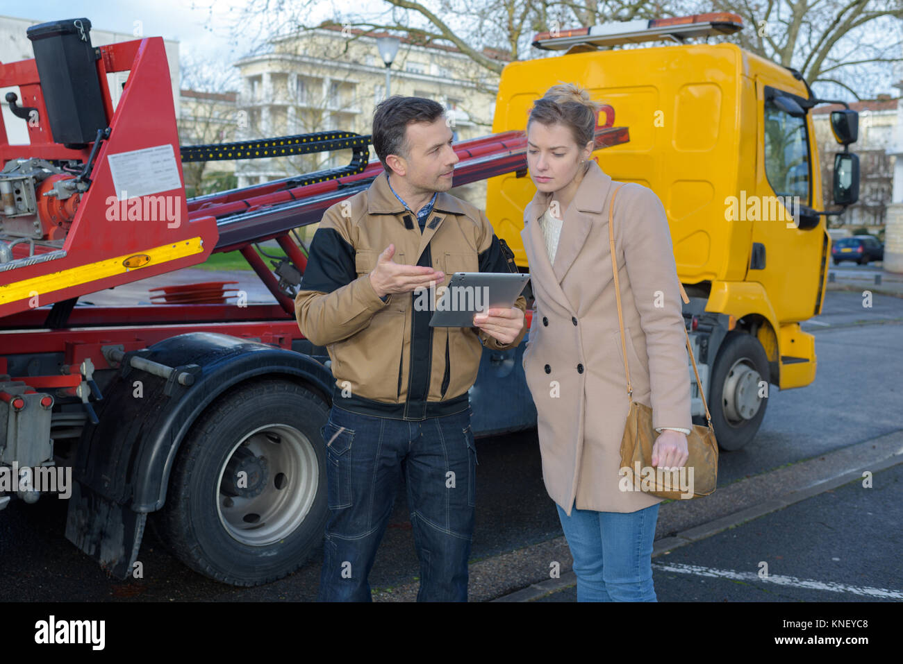 asking for the address Stock Photo - Alamy