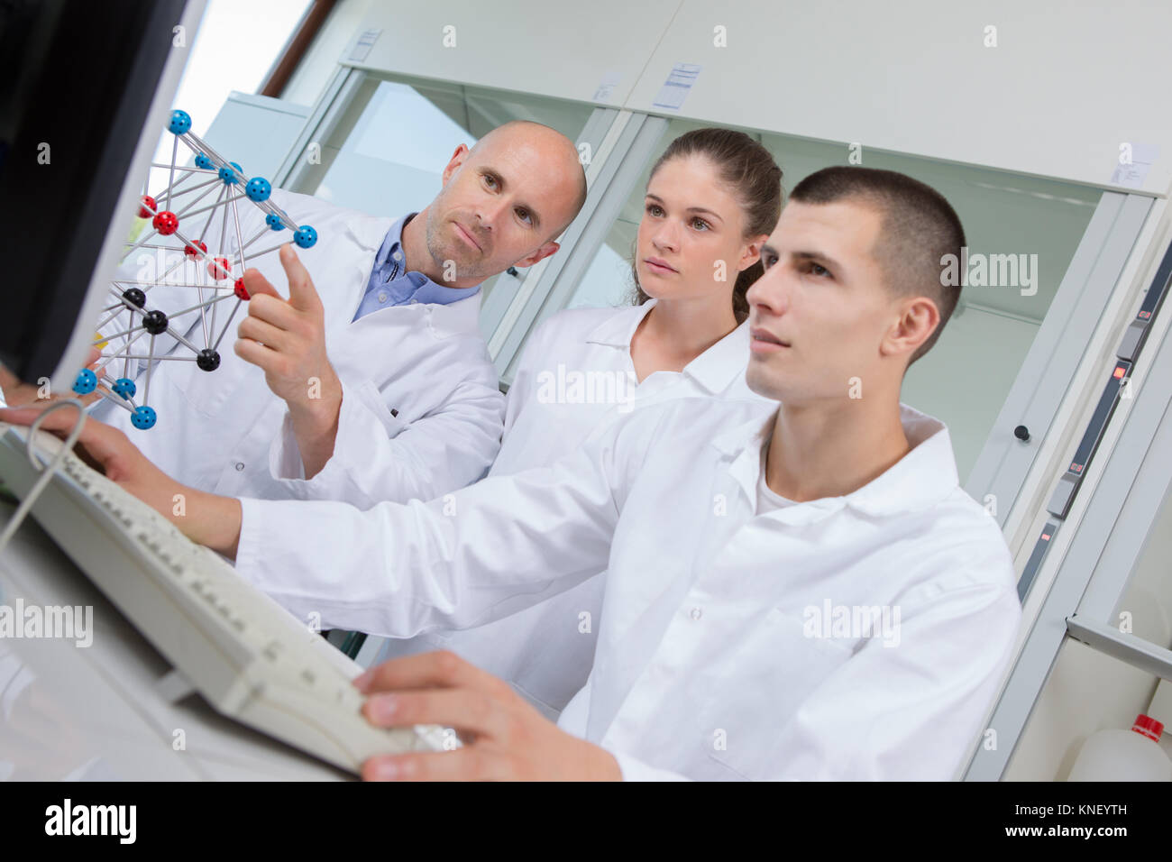 physics experiment observation physics study concept Stock Photo - Alamy