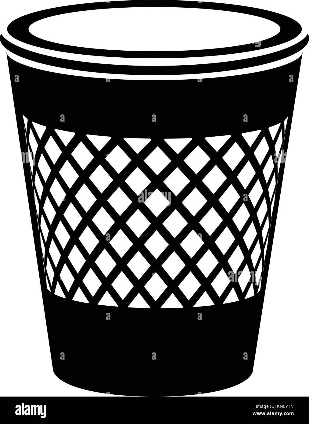 Domestic bin icon, simple style Stock Vector Image & Art - Alamy