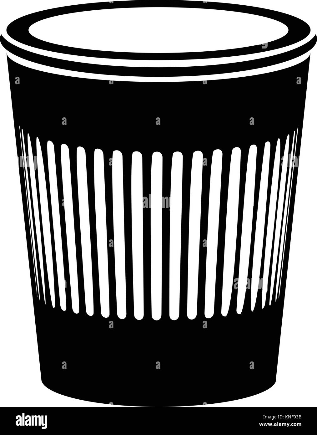 Rubbish bin icon, simple style Stock Vector Image & Art - Alamy