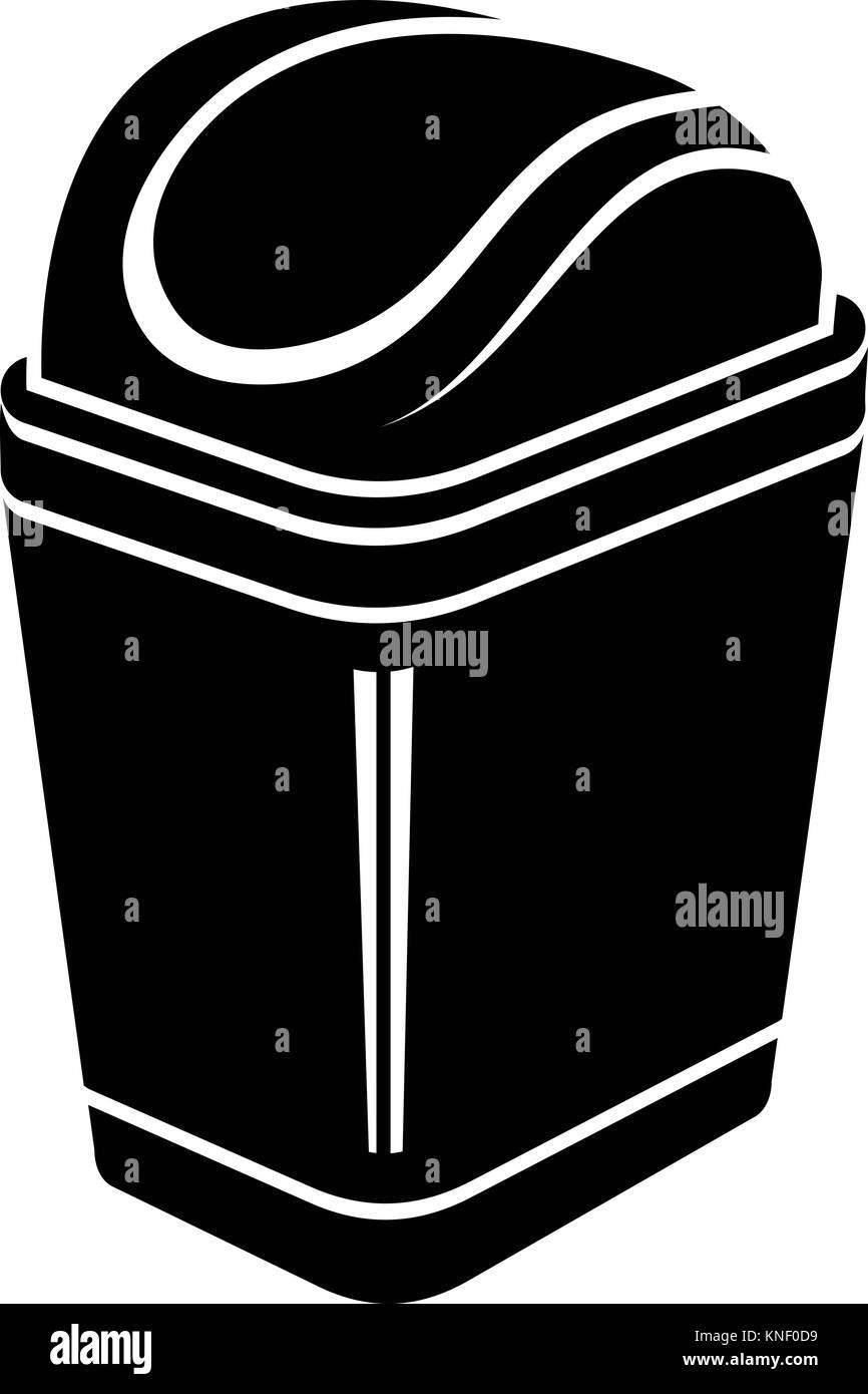 Plastic bin icon, simple style Stock Vector Image & Art - Alamy