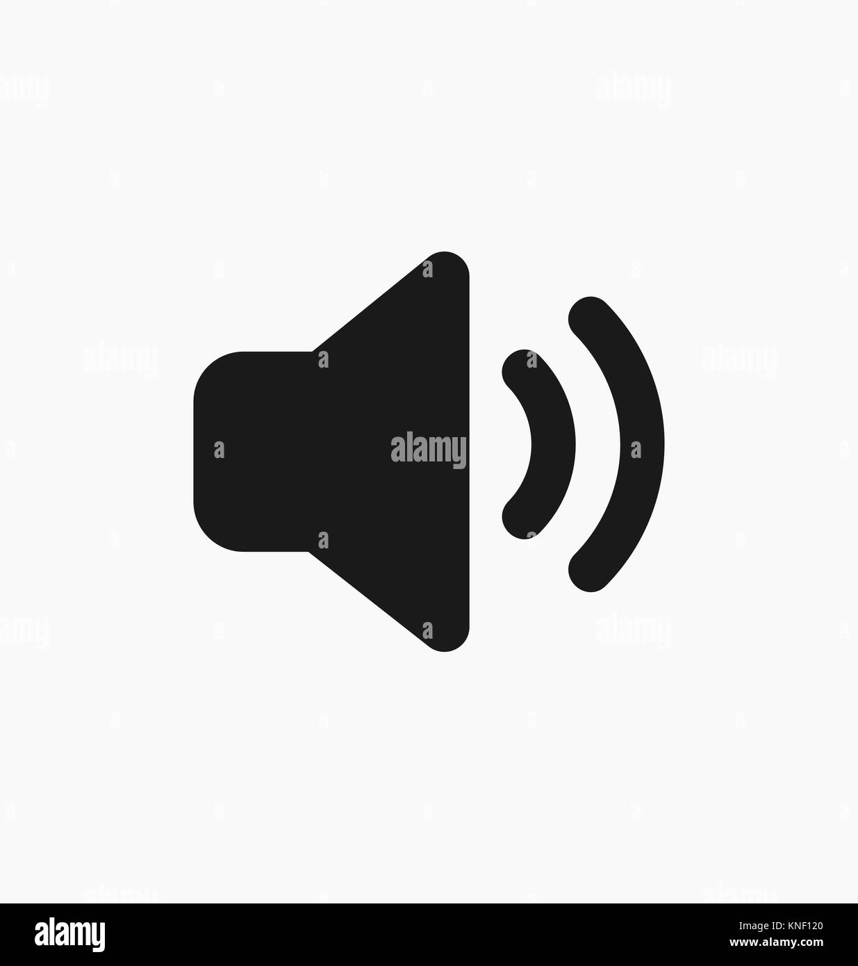 Media player sound volume up button Stock Vector Image & Art - Alamy