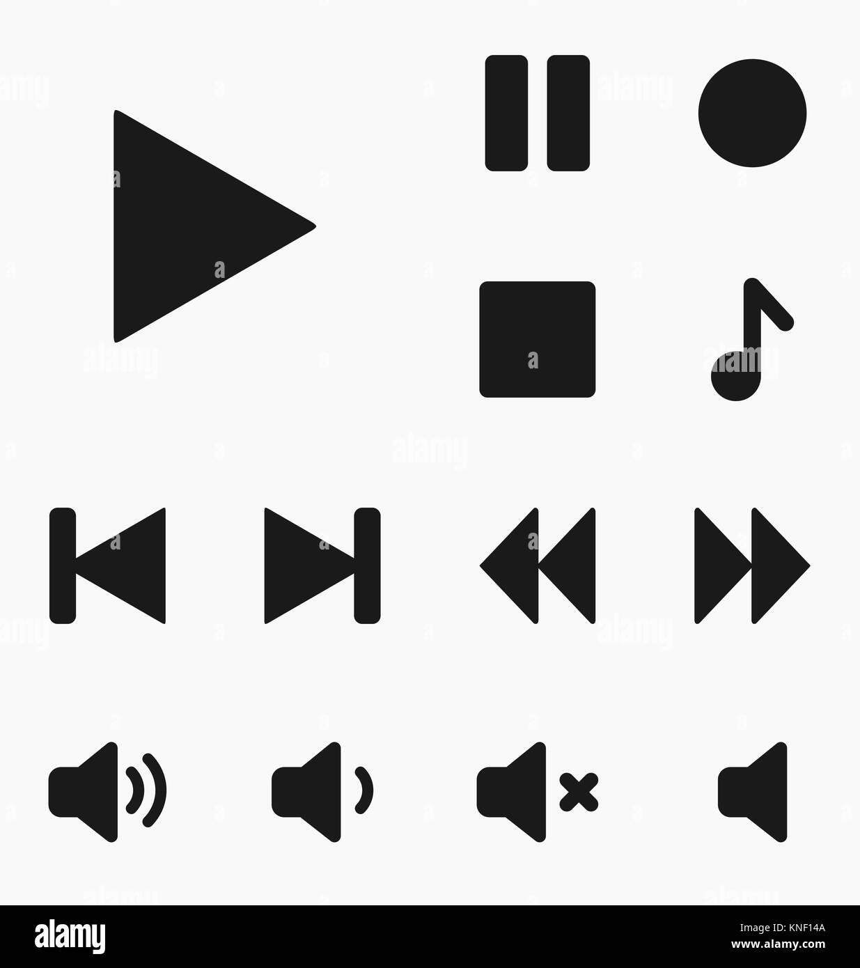 Mobile volume buttons Stock Vector Images - Alamy