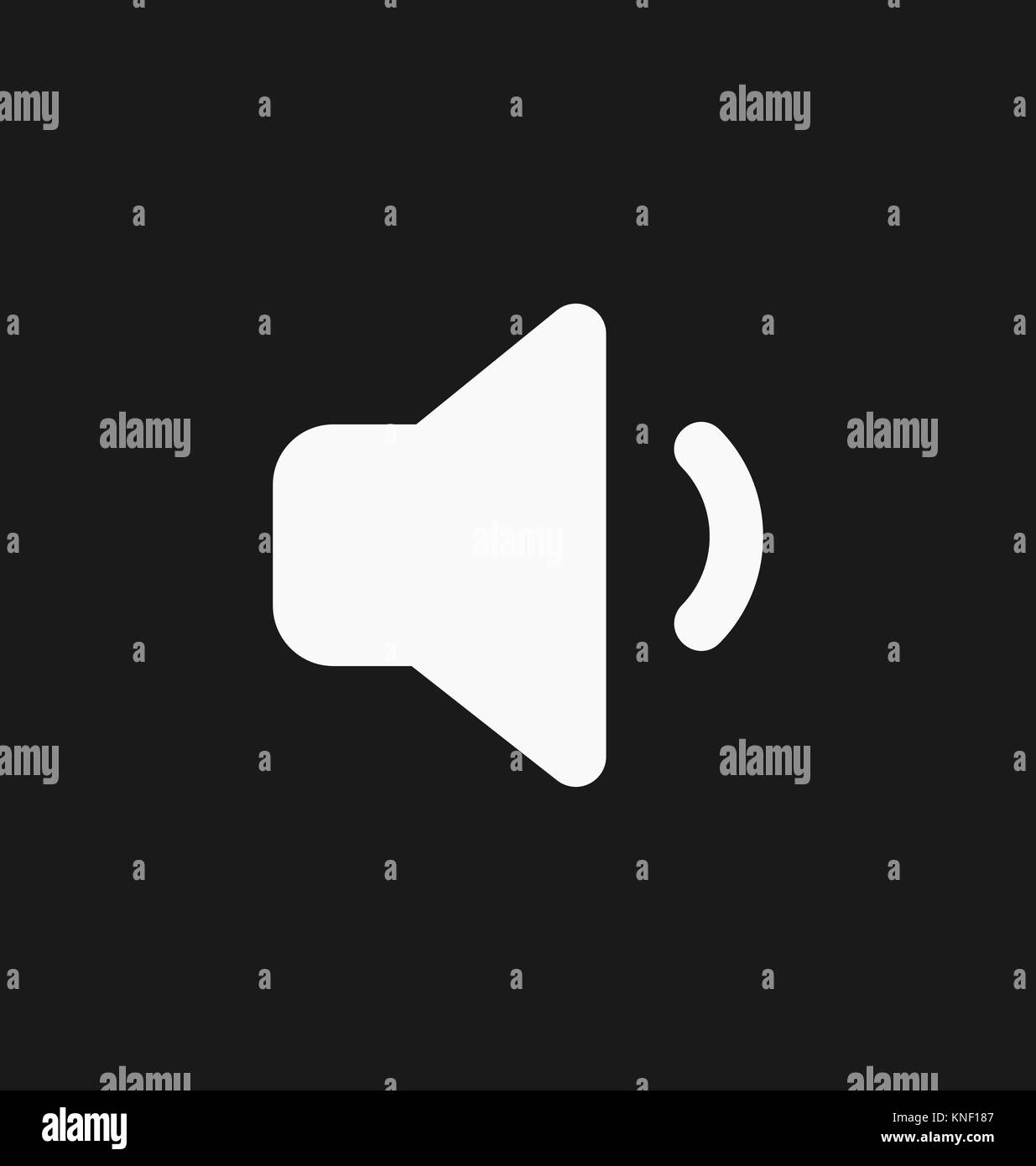 Media player sound volume down button Stock Vector Image & Art - Alamy