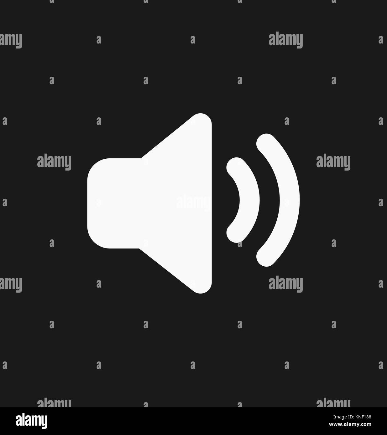 Media player sound volume up button Stock Vector Image & Art - Alamy