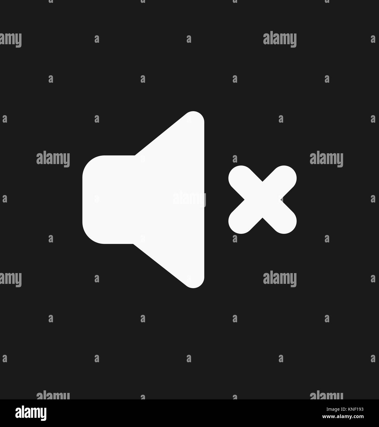 Media player mute button Stock Vector Image & Art - Alamy