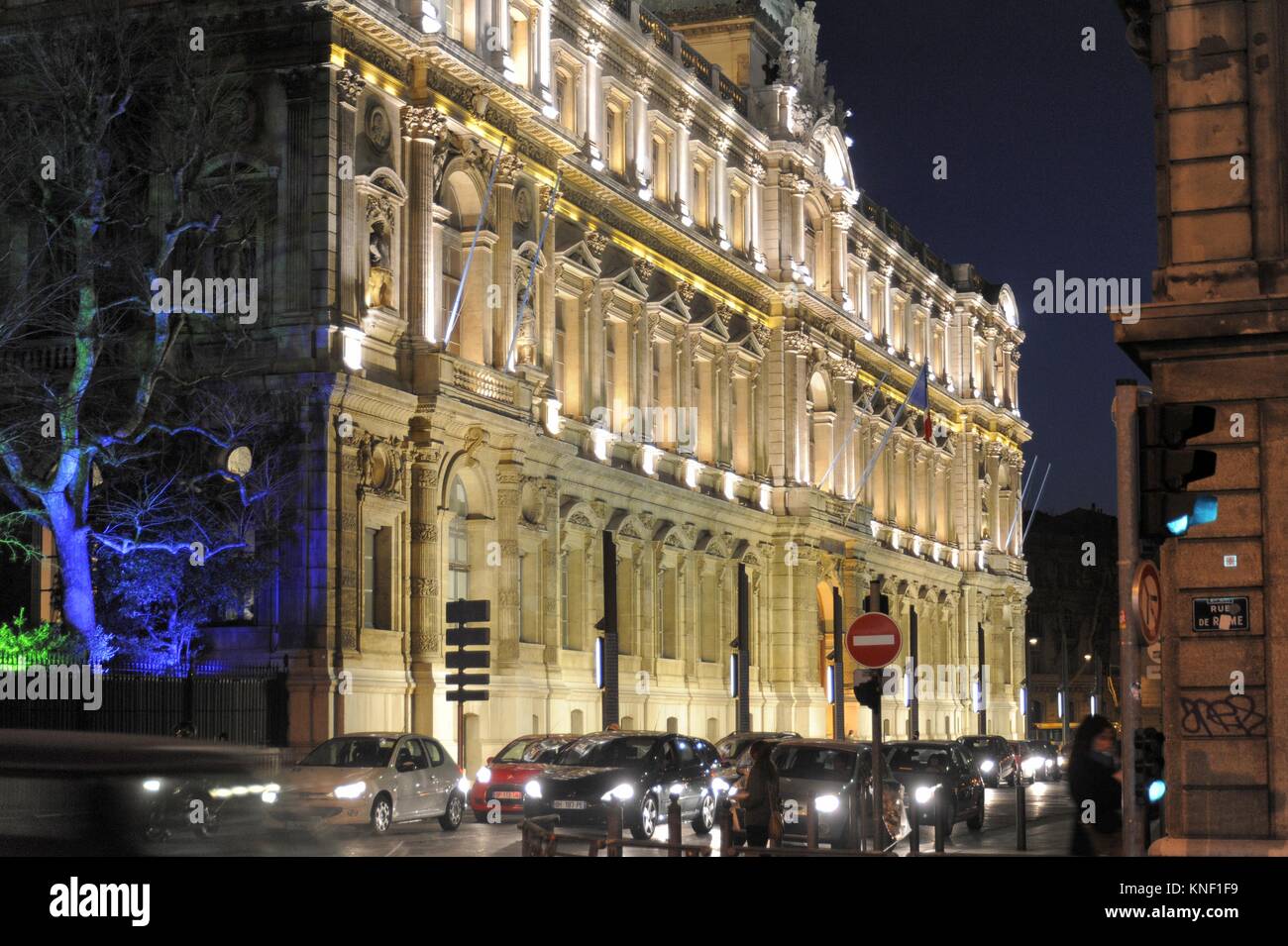 Marseille (France), the prefecture building Stock Photo - Alamy