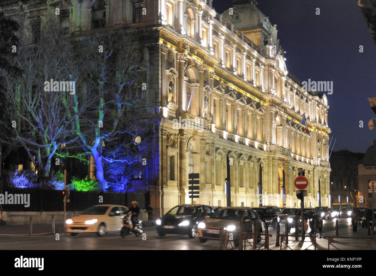Marseille (France), the prefecture building Stock Photo - Alamy