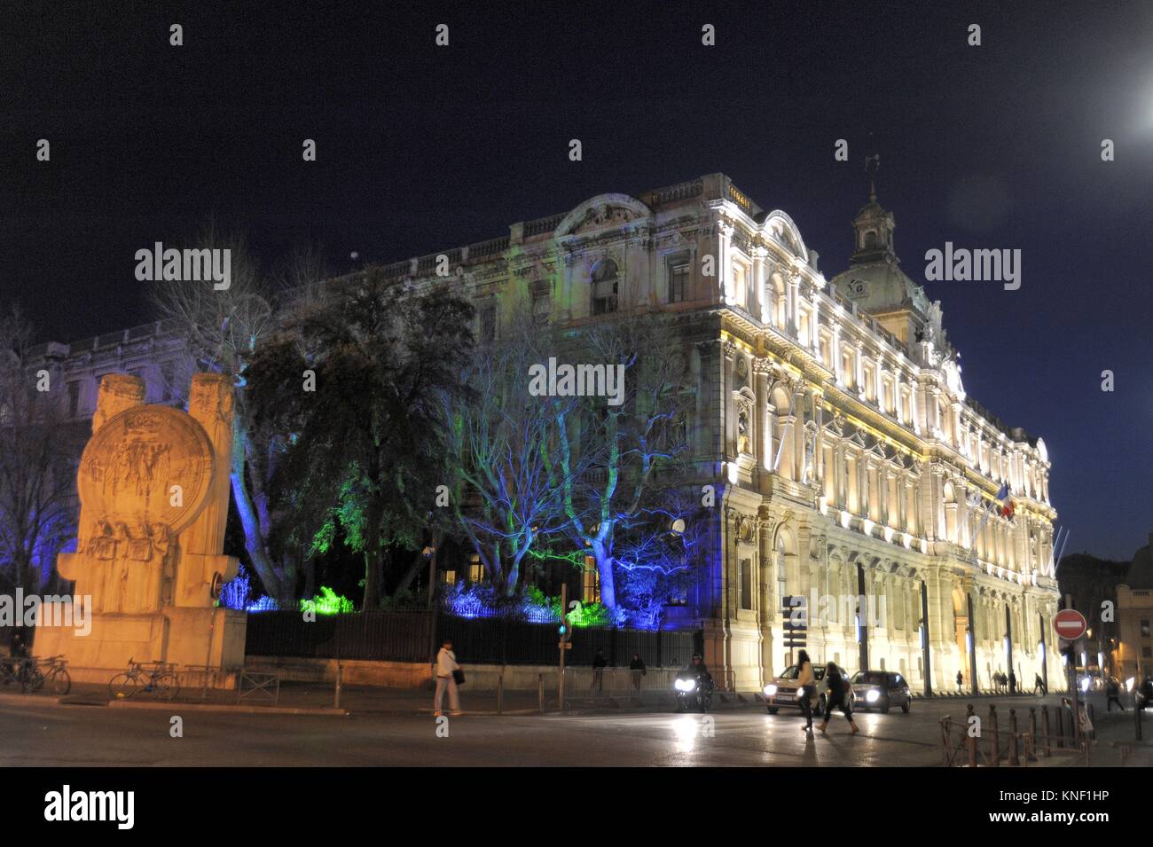 Marseille (France), the prefecture building Stock Photo - Alamy