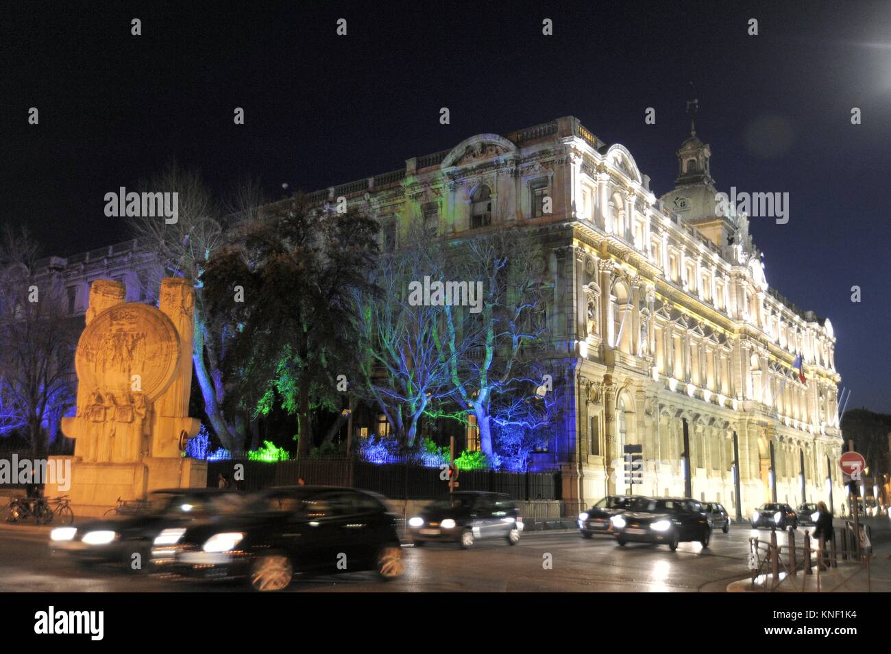 Marseille (France), the prefecture building Stock Photo - Alamy