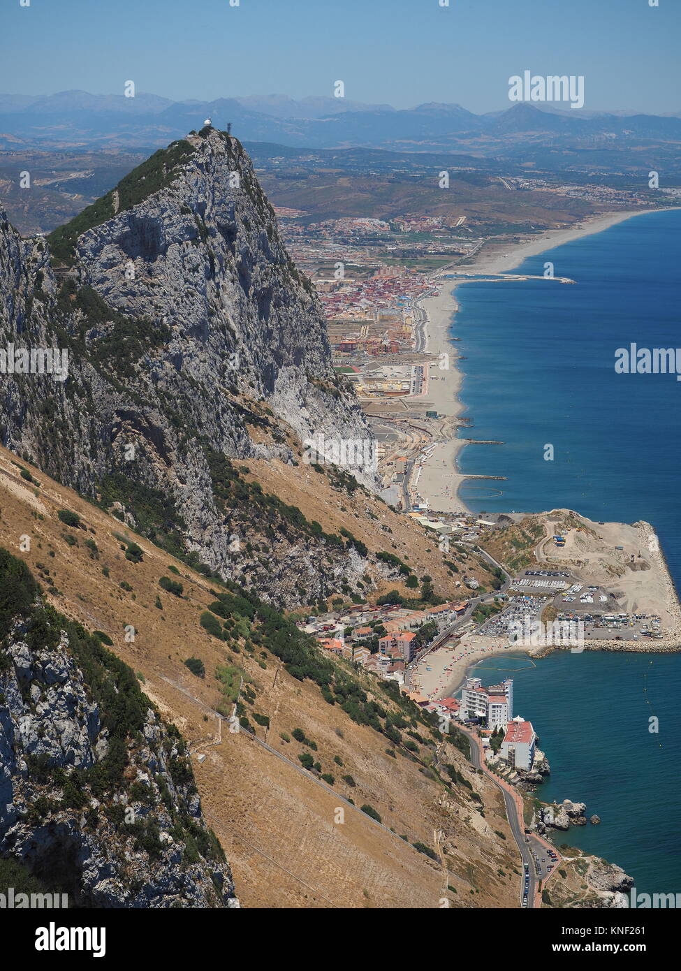 Gibraltar rock landscape hi-res stock photography and images - Alamy