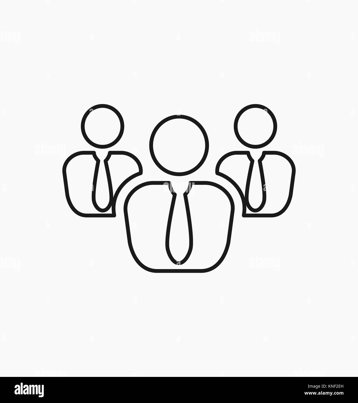 Group icon. Business team symbol Stock Vector Image & Art - Alamy