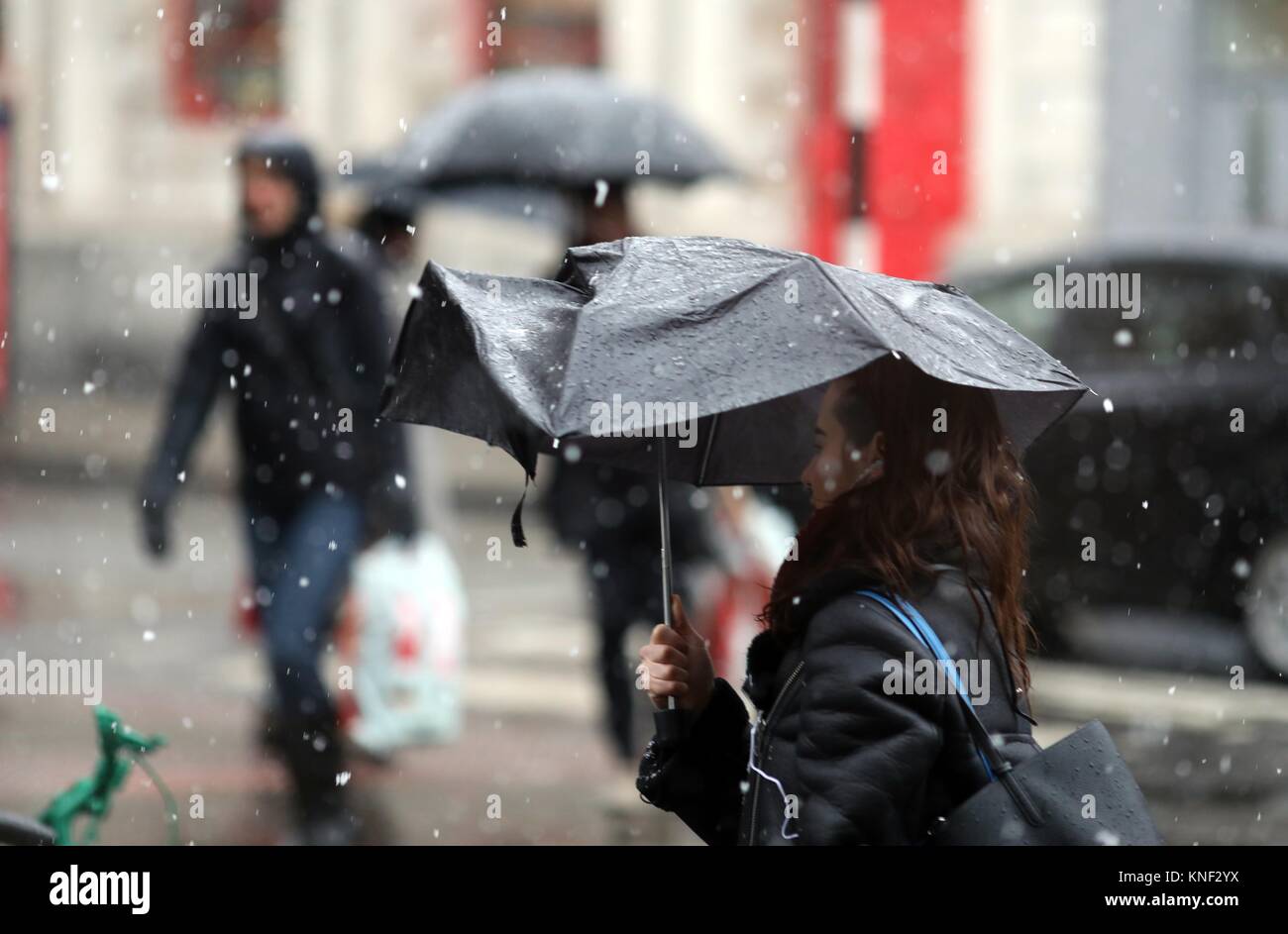 Sleet falling hi-res stock photography and images - Alamy