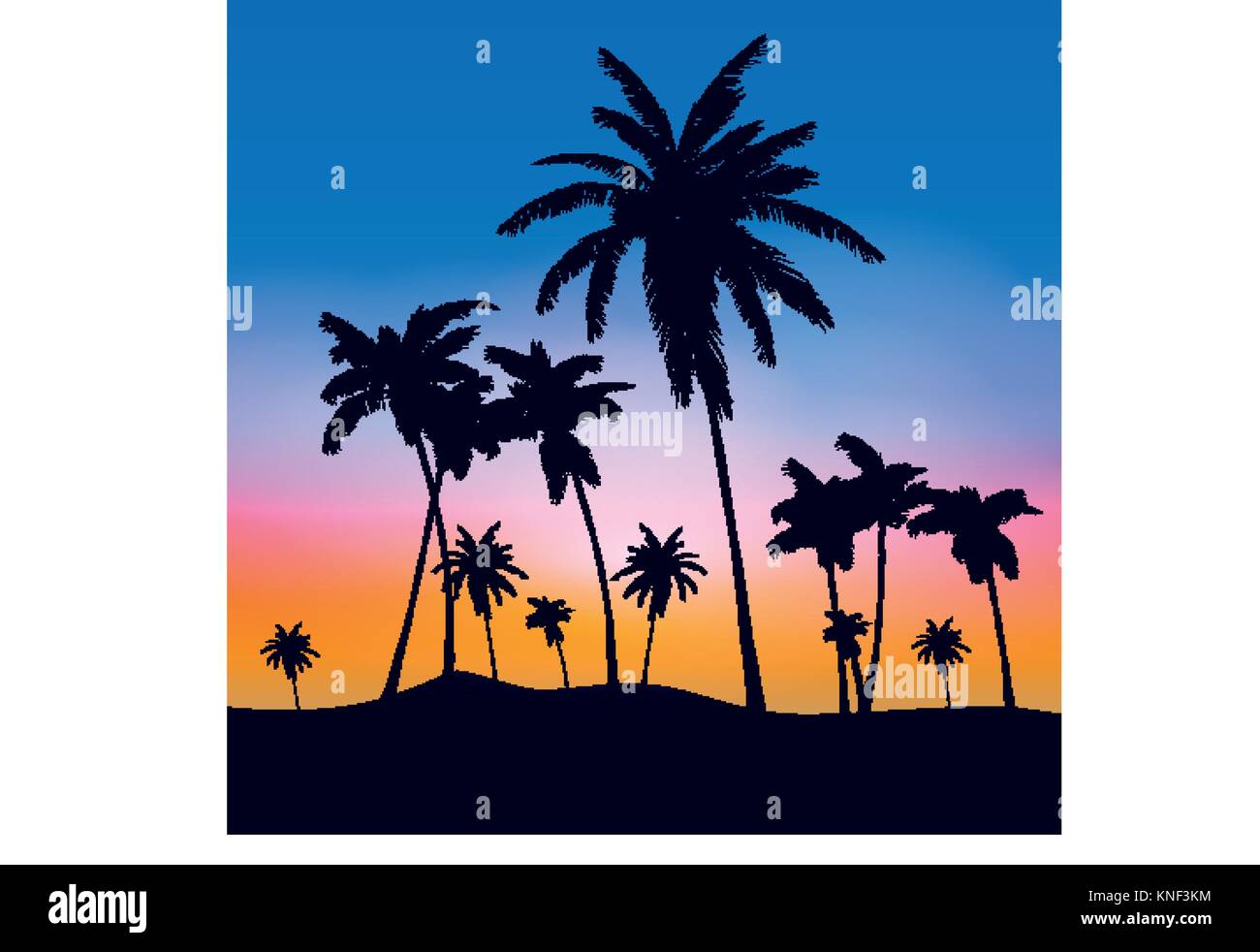 Palm Tree Silhouette Sunset Tumblr Picture Of Palm Trees Street Light