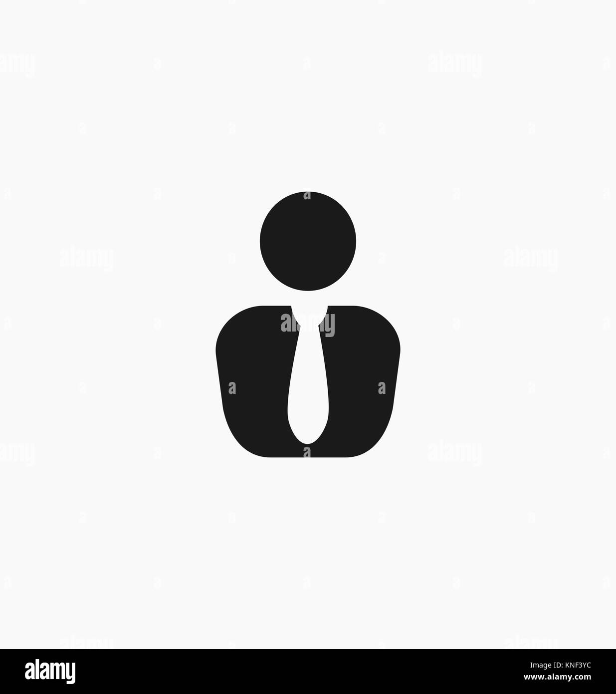 Businessman icon. User symbol Stock Vector Image & Art - Alamy