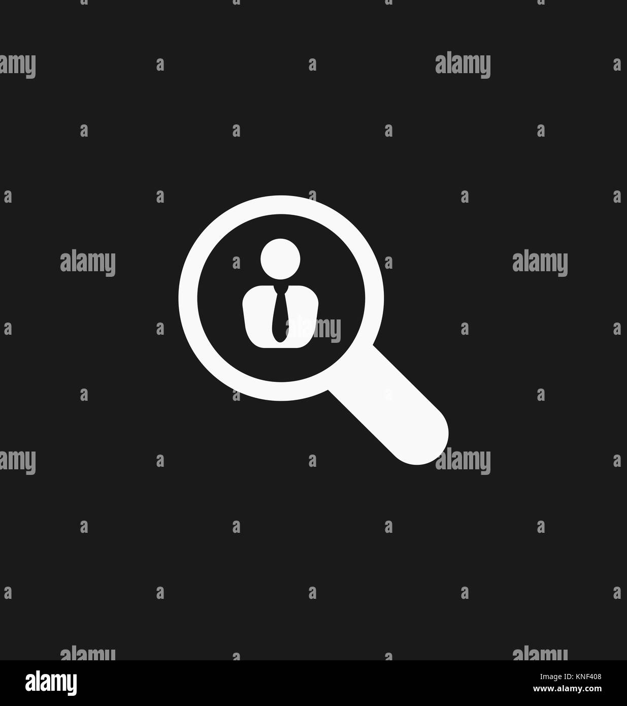 Employee icon. Recruitment sign. Headhunting Stock Vector Image & Art ...