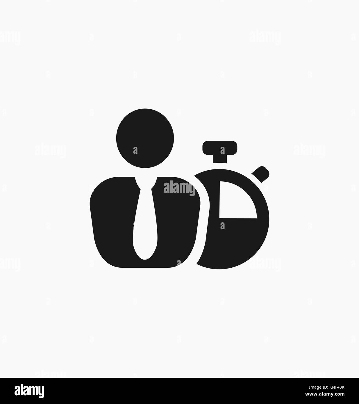 Time management deadlines isolated Cut Out Stock Images & Pictures - Alamy