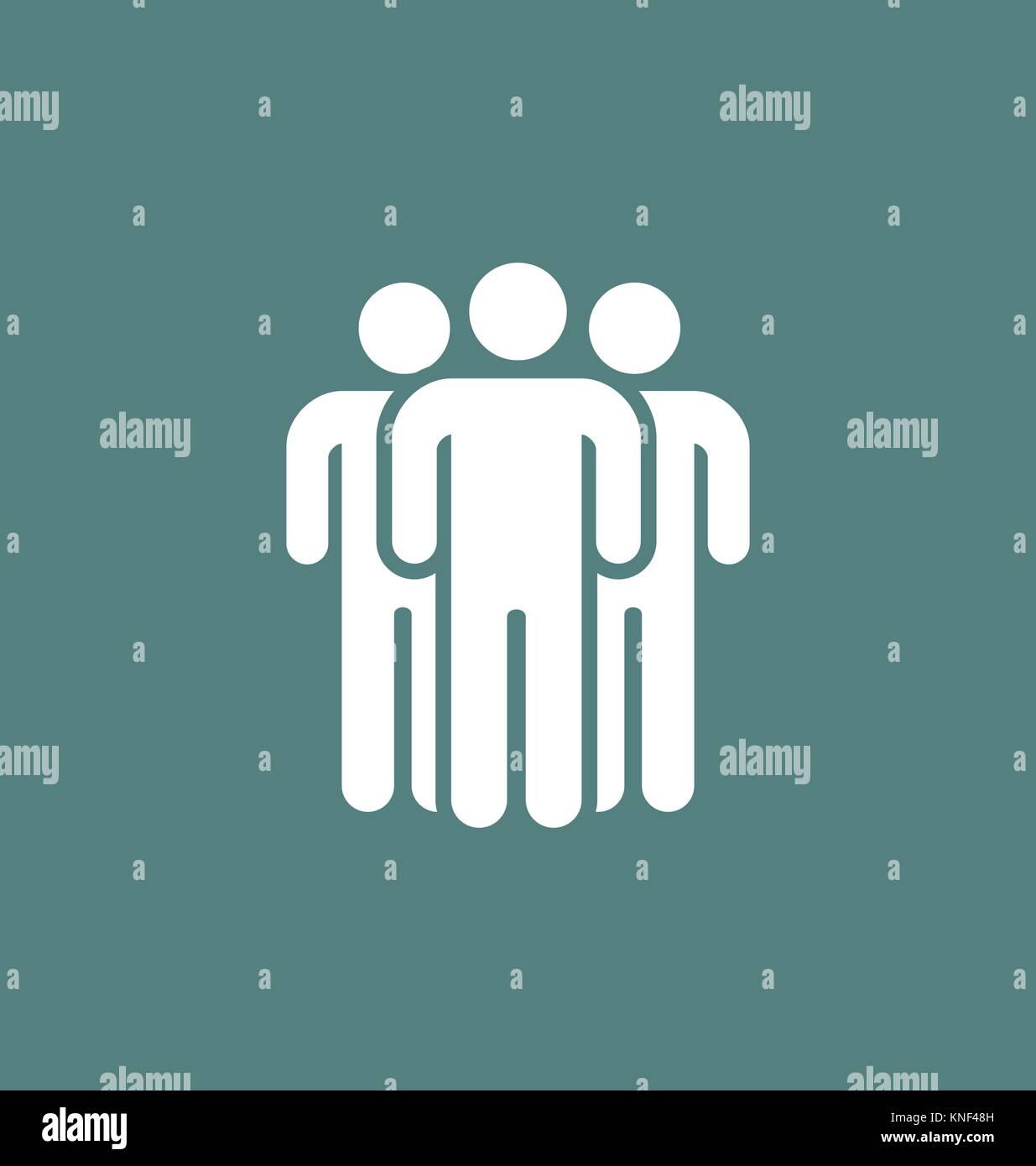 Team work people circle Stock Vector Images - Alamy