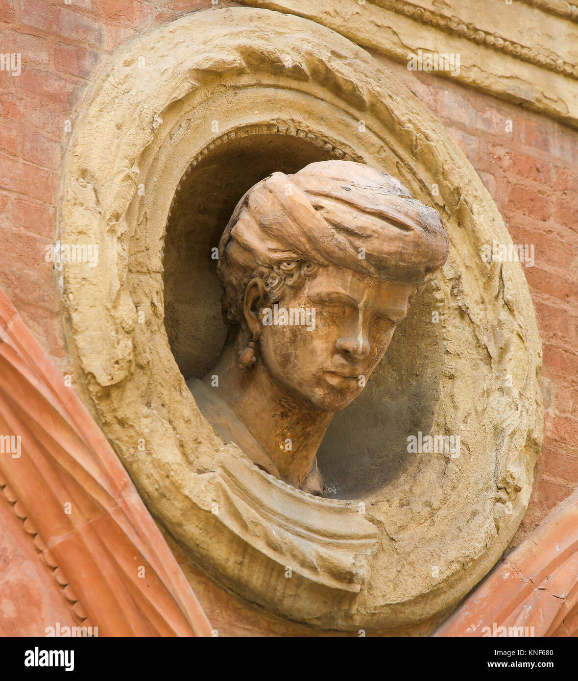 Bust at the Palazzo Bolognini Amorini Salina, a Renaissance ...