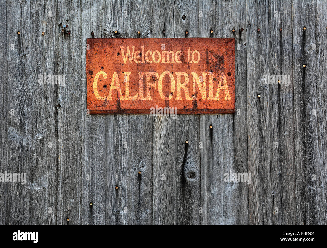 Welcome to california hi-res stock photography and images - Alamy