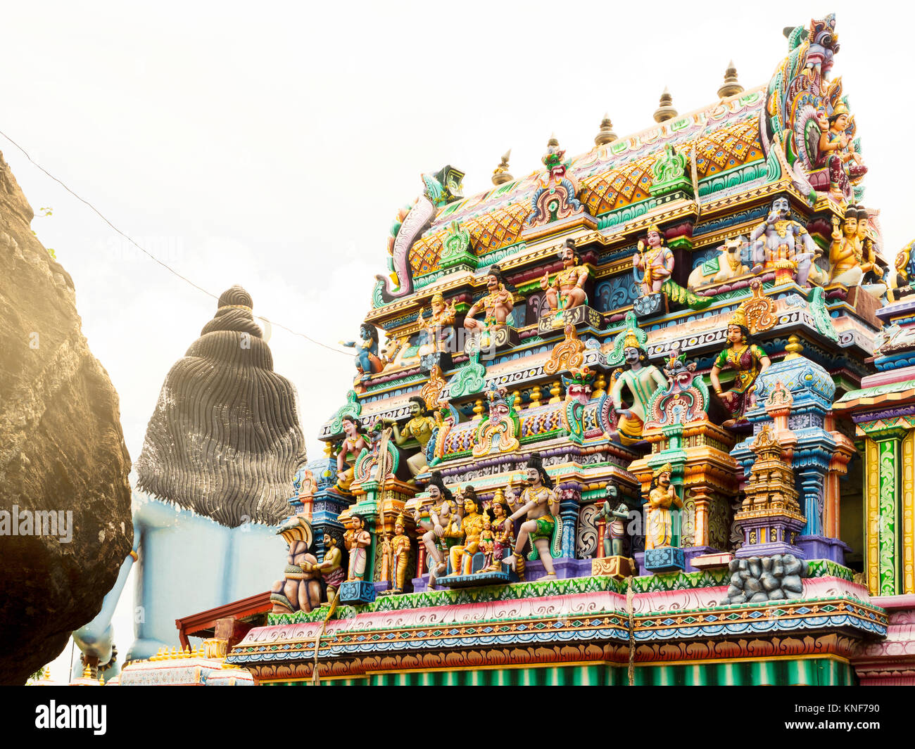 Koneswaram Kovil temple, Trincomalee, Sri Lanka Stock Photo - Alamy