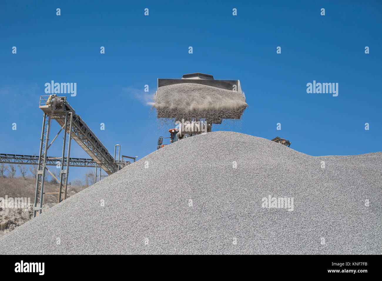 Crushed aggregate rock quarry hi-res stock photography and images - Alamy
