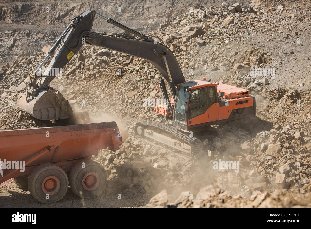 Male operating excavator hi-res stock photography and images - Alamy