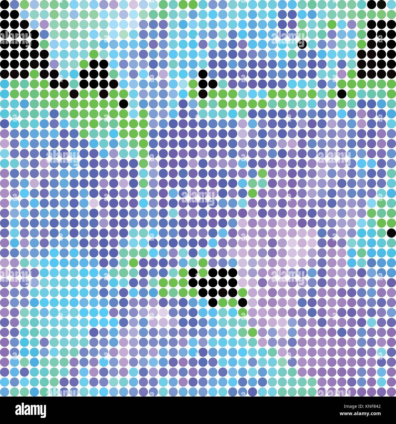 abstract vector colored round dots background Stock Vector Image & Art ...