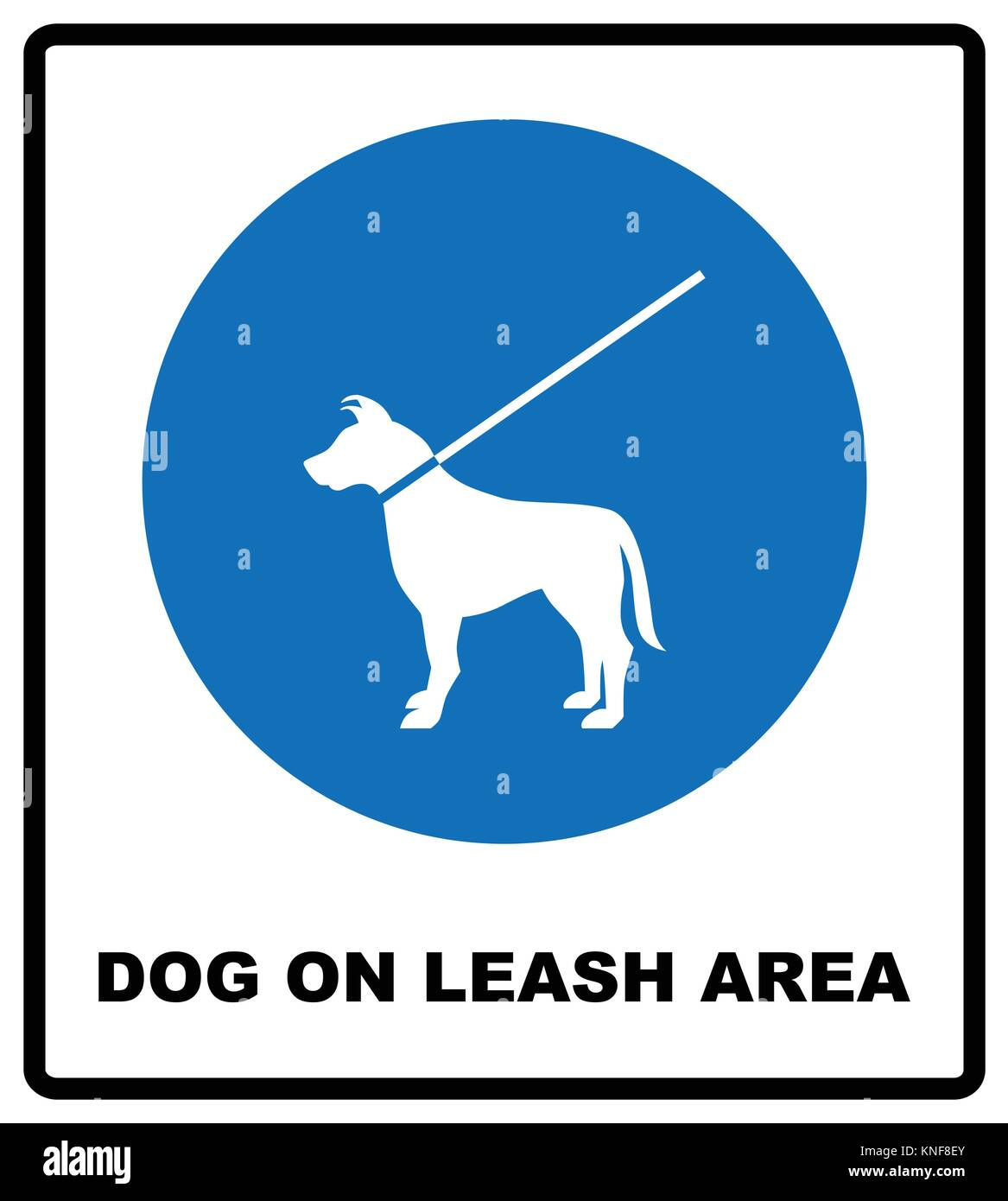 Dog Free Zone Warning Sign High Resolution Stock Photography and Images ...