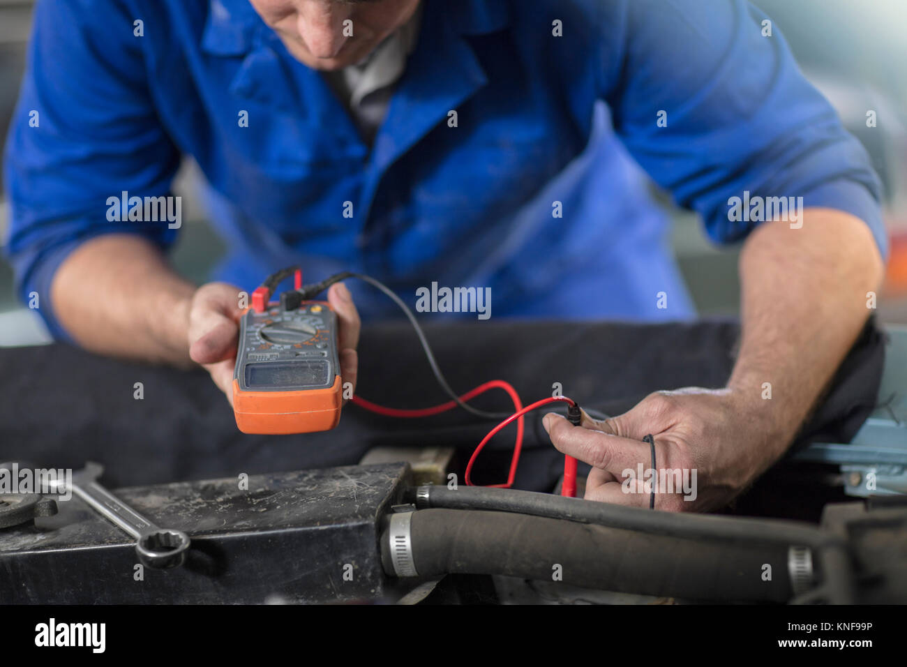 Small engine repair hi-res stock photography and images - Alamy