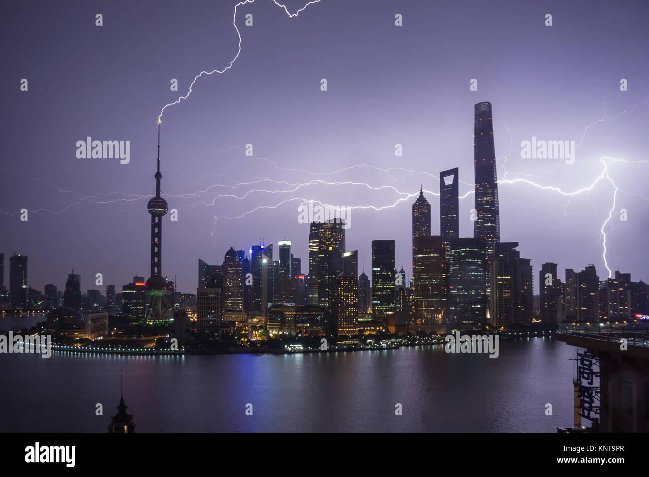 Lightning striking hi-res stock photography and images - Alamy