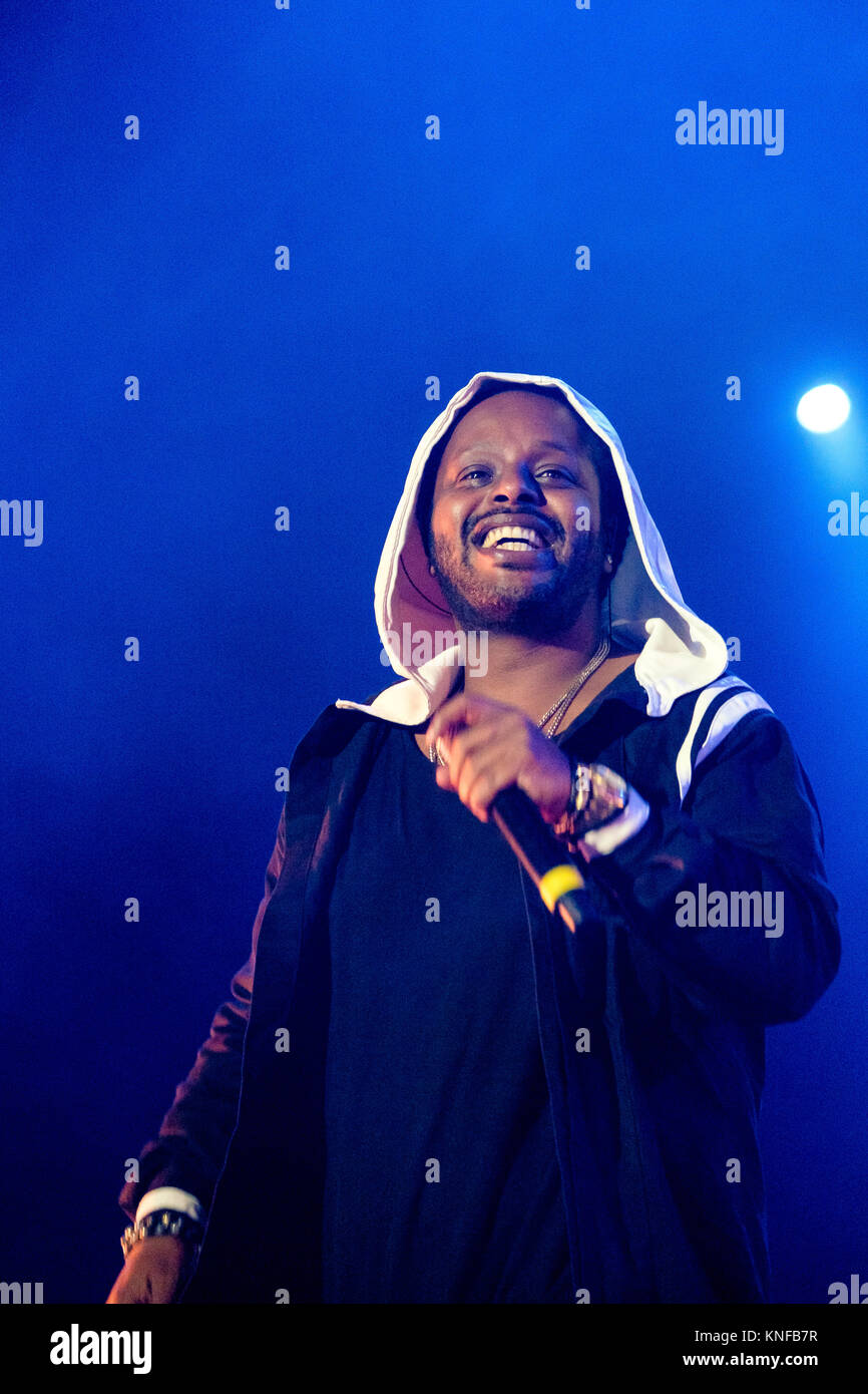 The Norwegian musical duo Madcon performs a live concert at the Swiss ...