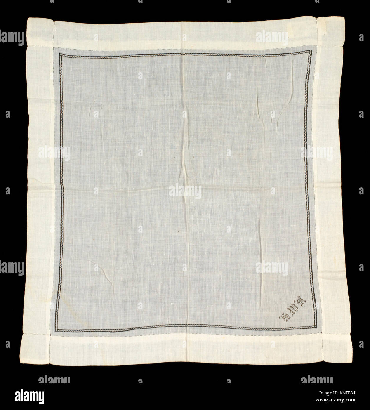 This handkerchief, crafted from fine materials, reflects the fashion ...