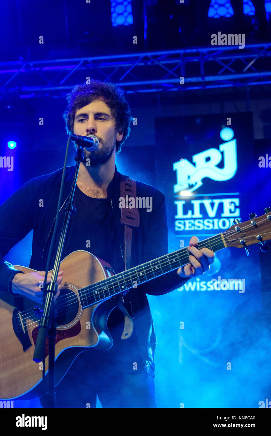 The German singer, songwriter and musician Max Giesinger performs a ...