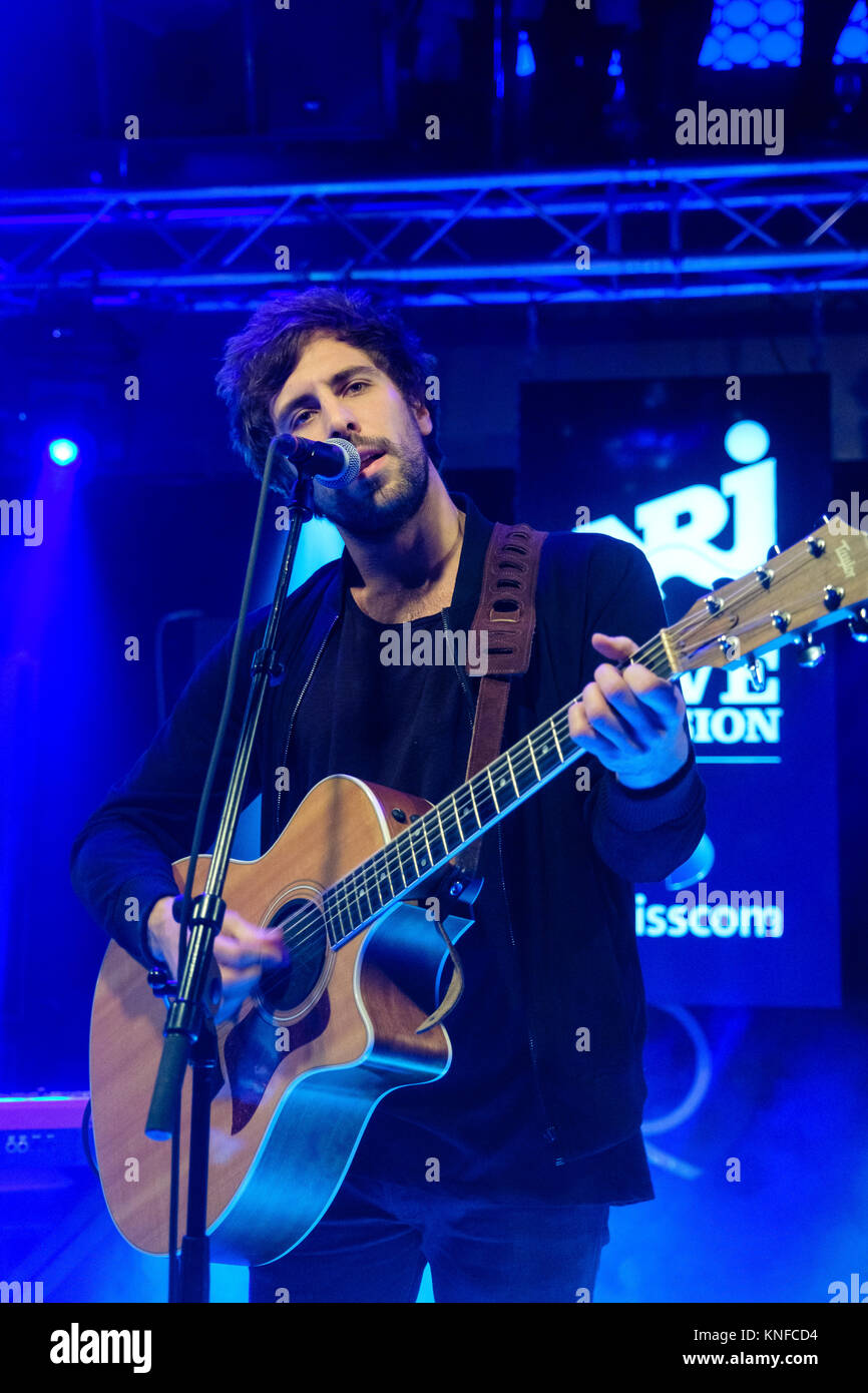 The German singer, songwriter and musician Max Giesinger performs a ...