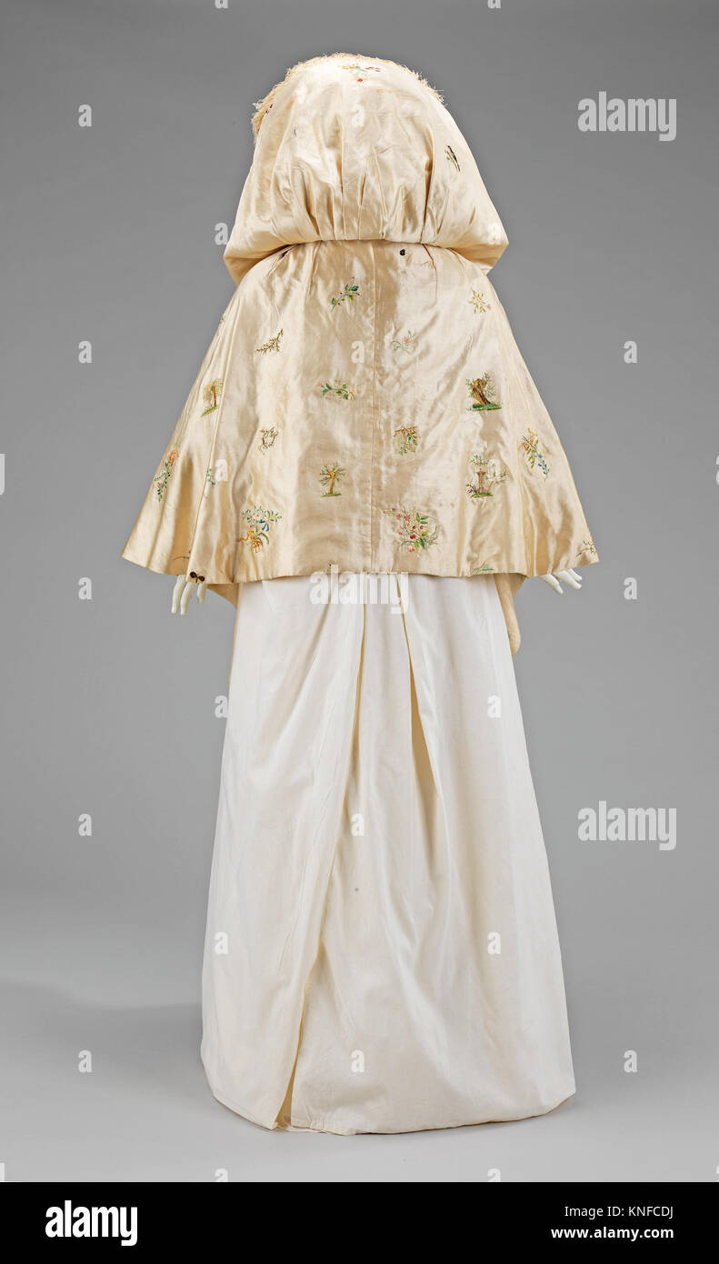 This cape is an example of historical garment design, showcasing the ...