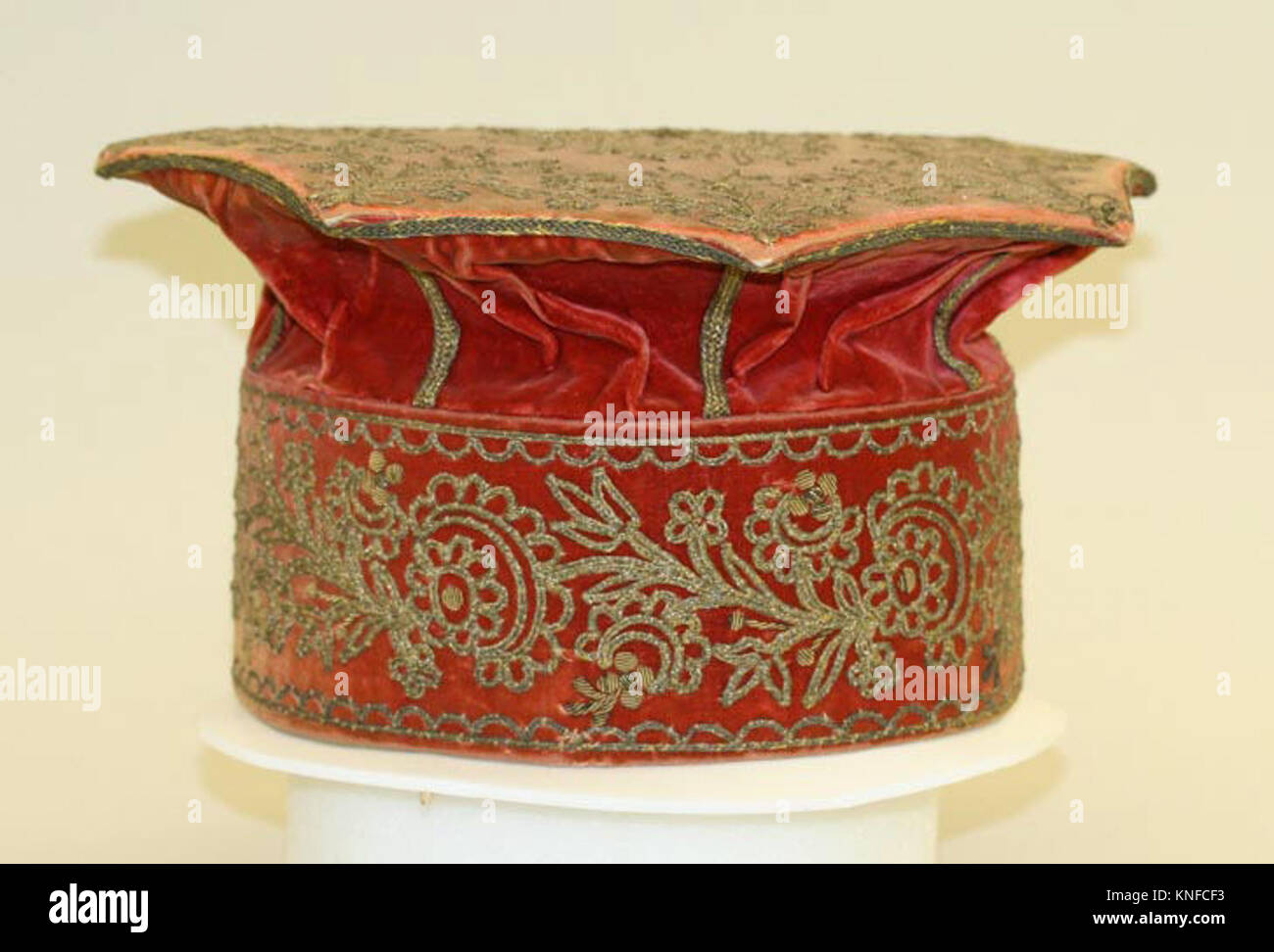 This cap, part of The Metropolitan Museum of Art collection, represents ...