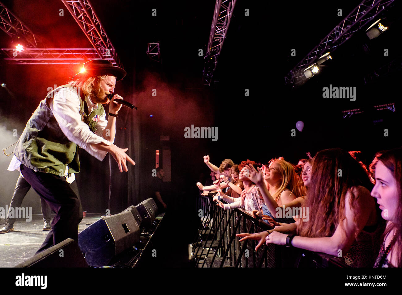 The Swedish band Movits performs a live concert at Dynamo Club in ...