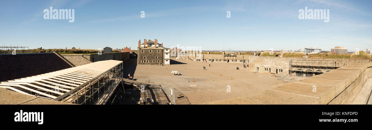 Halifax, Nova Scotia, Canada - October 28, 2017 : Tourist in panorama ...