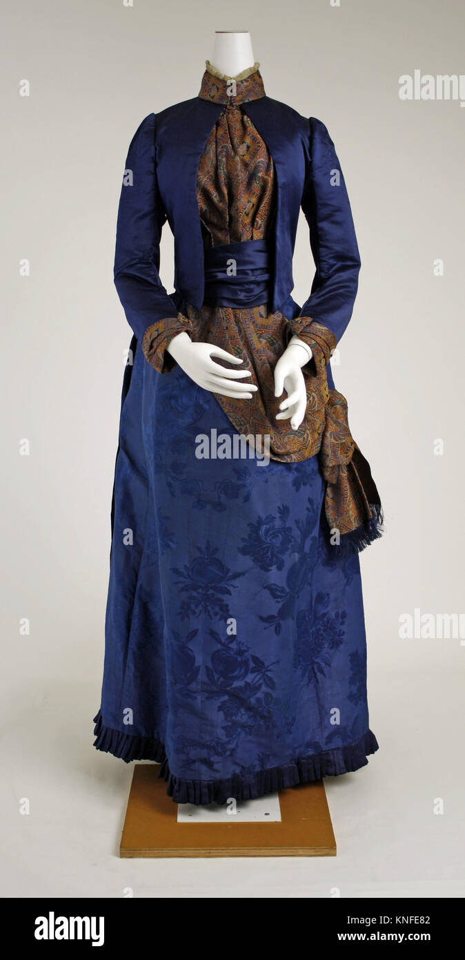 This dress, part of the MET collection, reflects fashion from the ...