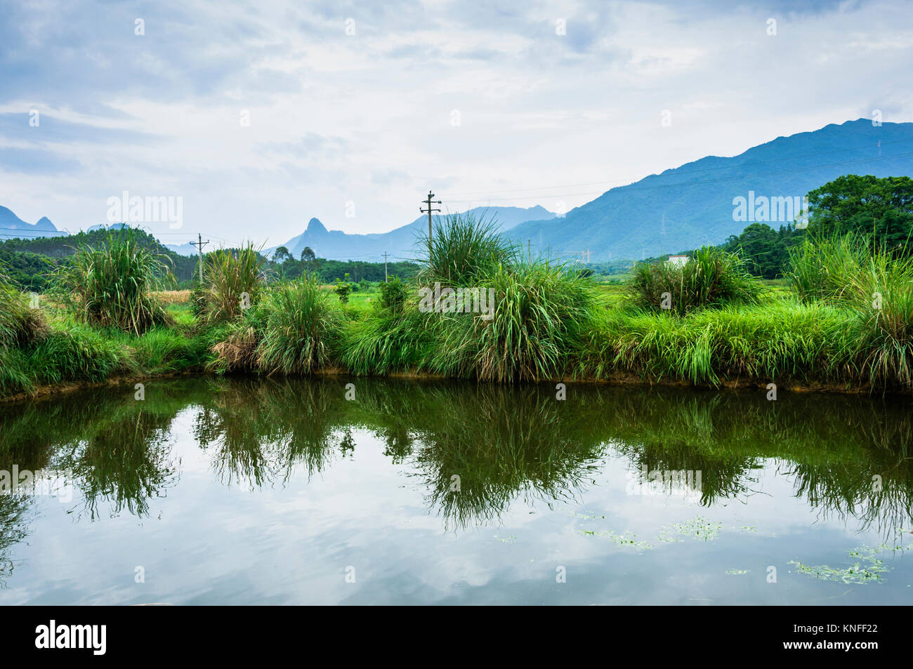 Beautiful countryside scenery Stock Photo - Alamy