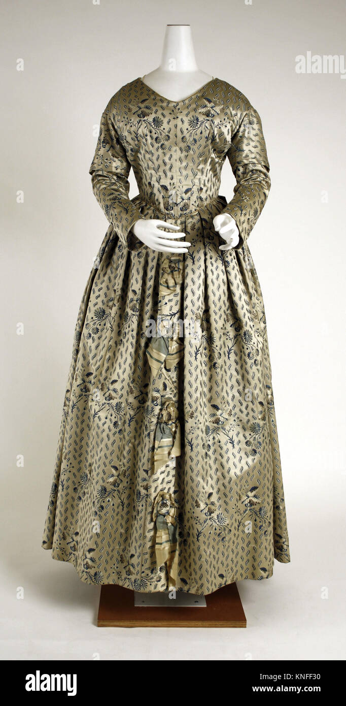 This dress, part of the MET collection, represents a fine example of ...