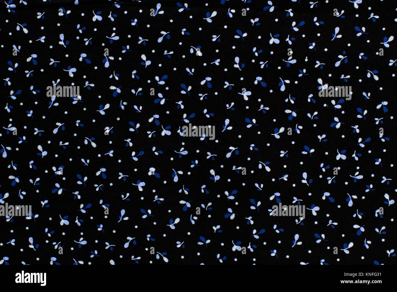 Fine blue floral pattern Stock Photo - Alamy