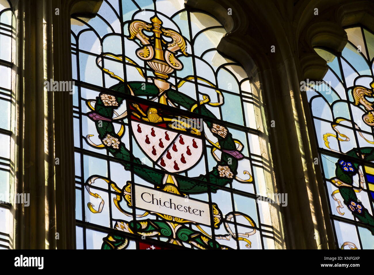 Chichester coat of arms hi-res stock photography and images - Alamy