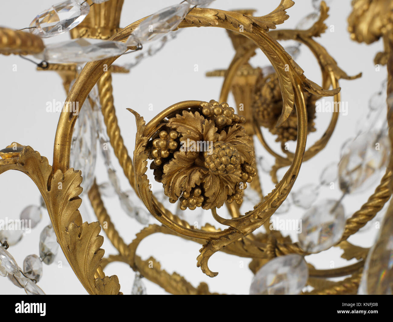 This fifteen-light chandelier, part of The Metropolitan Museum of Art's ...
